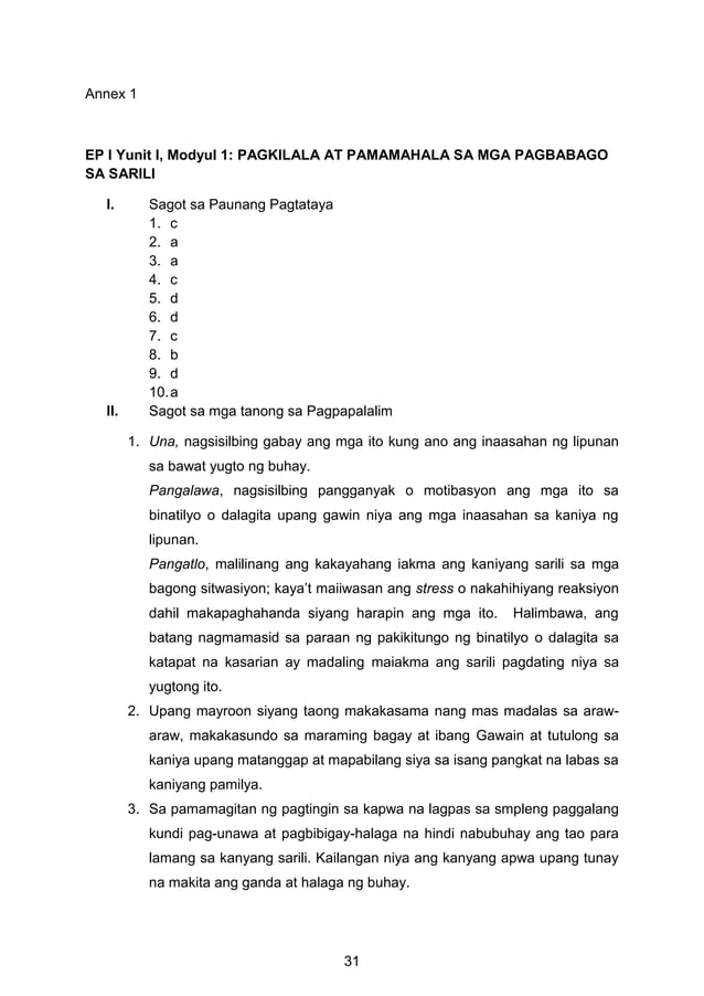 K TO 12 GRADE 7 LEARNING MATERIAL IN EDUKASYON SA PAGPAPAKATAO (Q1-Q2 ...