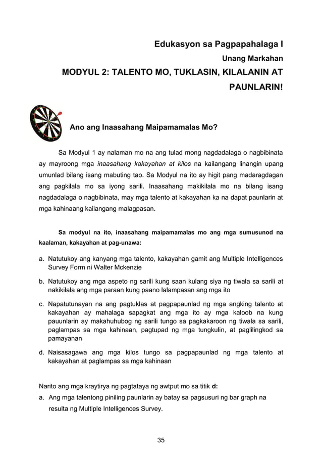 K TO 12 GRADE 7 LEARNING MATERIAL IN EDUKASYON SA PAGPAPAKATAO (Q1-Q2 ...