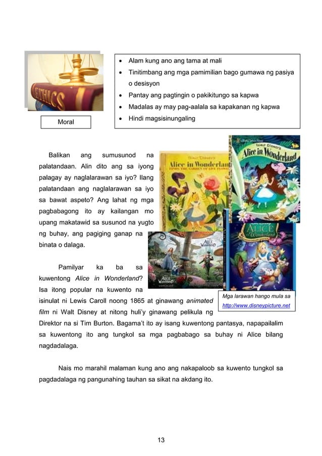 K To 12 Grade 7 Learning Material In Edukasyon Sa Pagpapakatao Q1 Q2