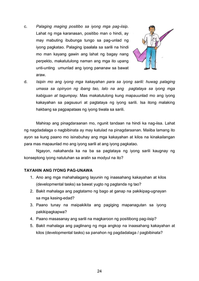 K To 12 Grade 7 Learning Material In Edukasyon Sa Pagpapakatao Q1 Q2
