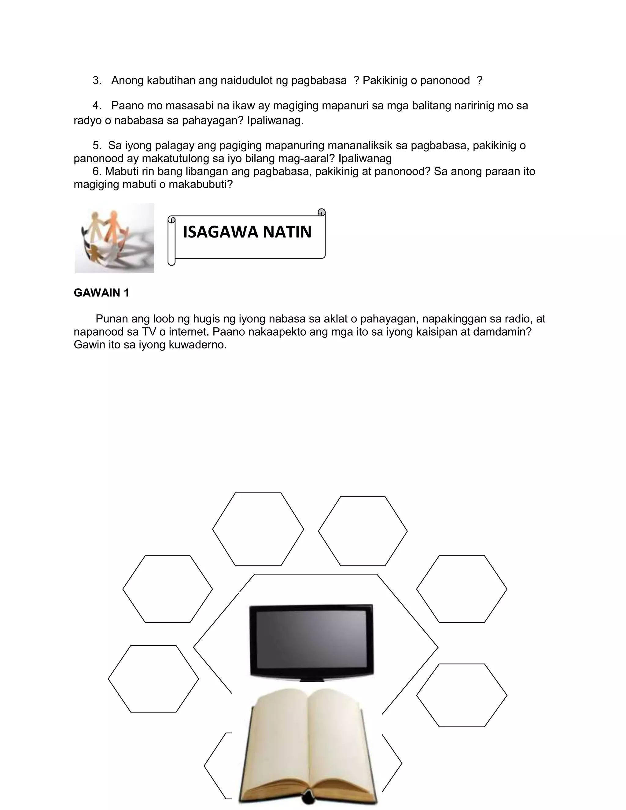 K TO 12 GRADE 5 LEARNER’S MATERIAL IN EDUKASYON SA PAGPAPAKATAO (Q1-Q4) | PDF