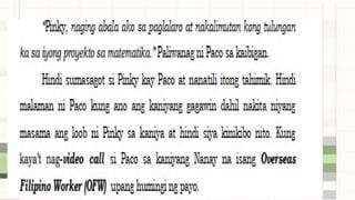 Pagpapahalaga sa Pangako, Pinagkasunduan | PPTX