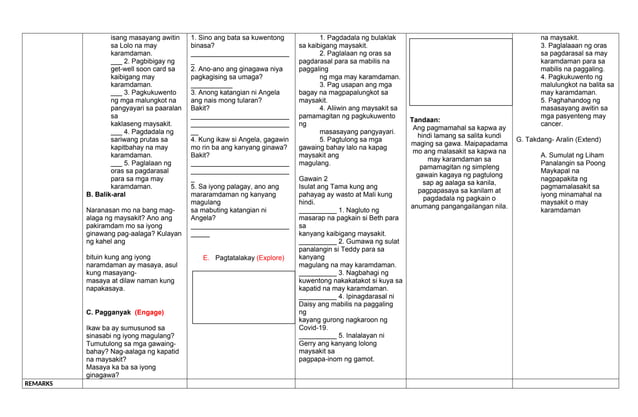 Edukasyon sa Pagpapakatao-DLL-Grade-3 lesson | DOCX