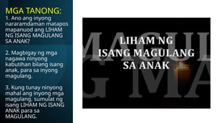 ESP Q4 LESSON MODYUL 1 ISPIRITWALIDAD: NAGPAPAUNLAD NG PAGKATAO | PPTX
