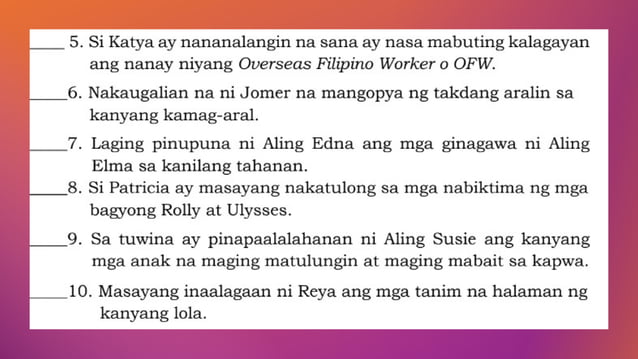 ESP Q4 LESSON MODYUL 1 ISPIRITWALIDAD: NAGPAPAUNLAD NG PAGKATAO | PPTX