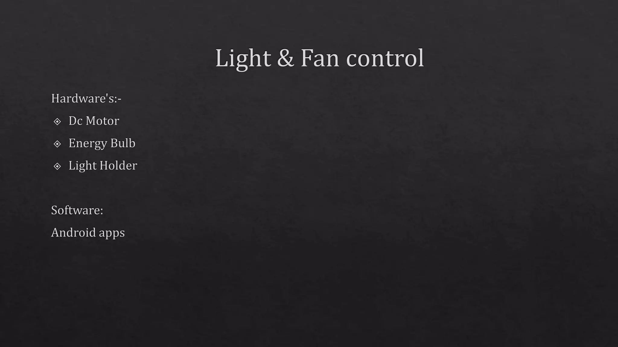 Home Automation (Embedded System) | PPTX