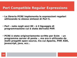 Espressioni regolari da 0 a esperti | PPT