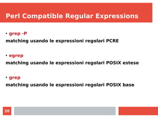 Espressioni regolari da 0 a esperti | PPT