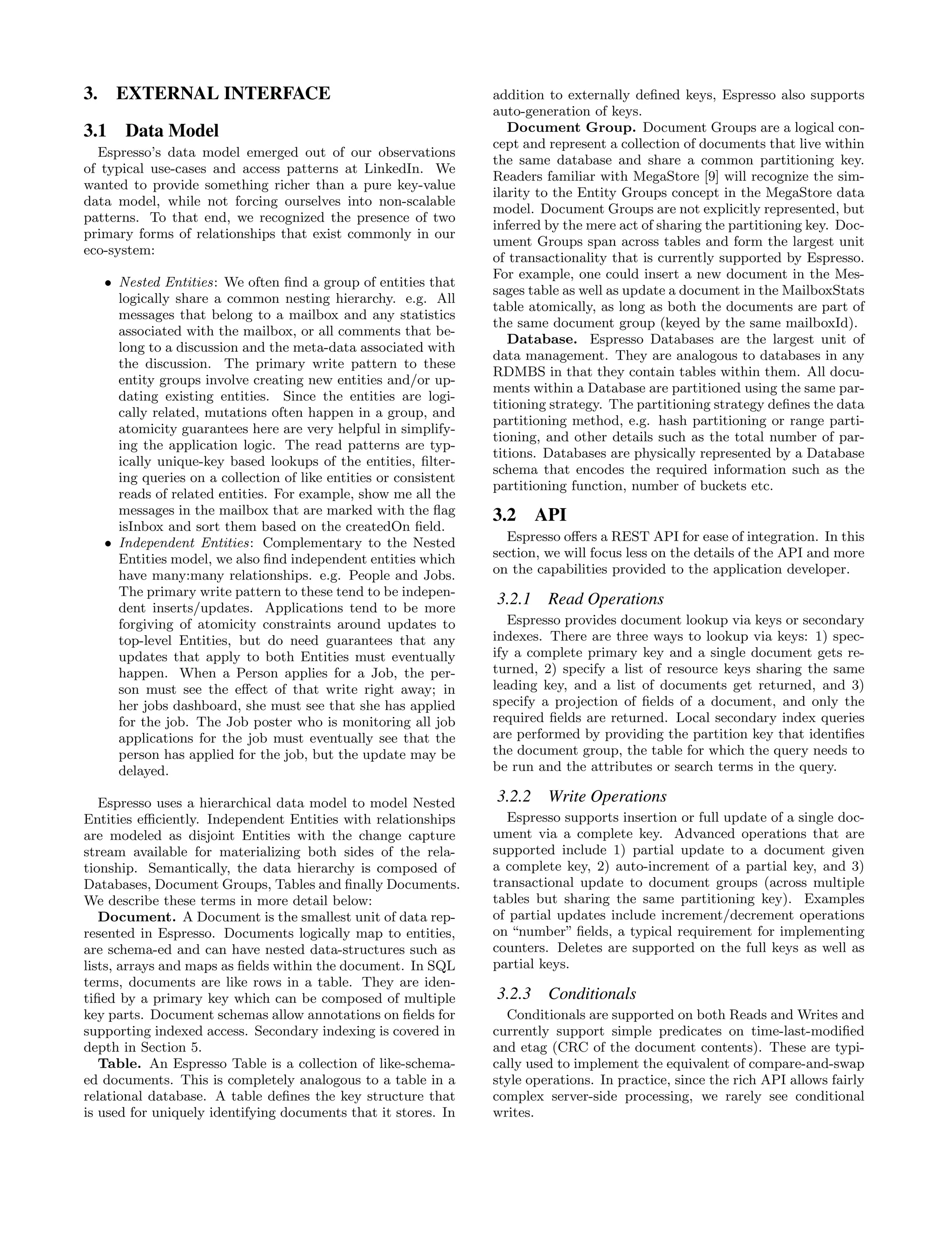 Espresso: LinkedIn's Distributed Data Serving Platform (Paper) | PDF