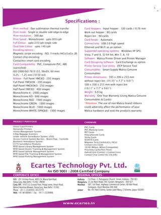 Espresso ii- ID Card Printer | PDF