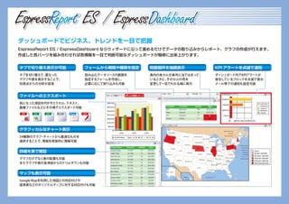 EspressReport ESカタログ―リアルタイムなデータの見える化(BI)で情報共有を実現― | PDF | Databases | Computer Software and ...