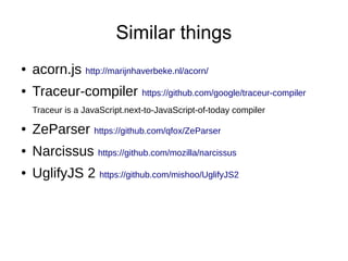 Esprima - What is that | PPT