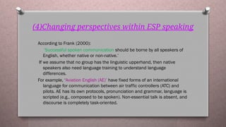 ESP & SPEAKING SKILLS: THEORIES AND PRACTICES.pptx
