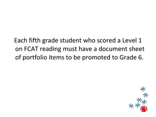 All About the FCAT | PPT