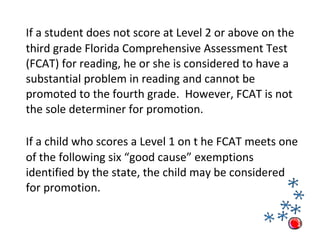 All About the FCAT | PPT