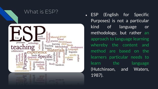 Writing Skills in ESP | PPTX