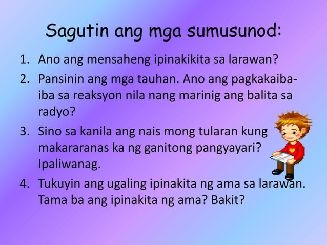 ESP Y1 ARALIN 9 MAHINAHON SA LAHAT NG PAGKAKATAON.pptx