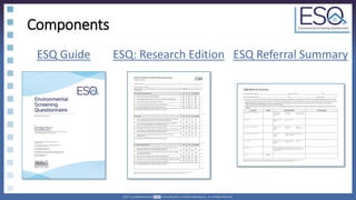 Environmental Screening Questionnaire (ESQ) | PPT