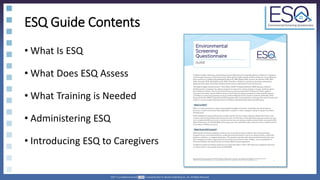 Environmental Screening Questionnaire (ESQ) | PPT