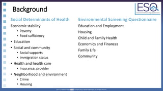 Environmental Screening Questionnaire (ESQ) | PPT