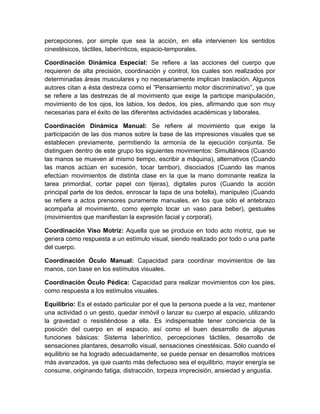 Esquema corporal y ajuste postural | DOC