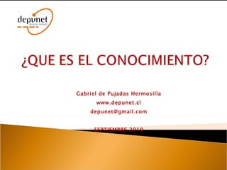 Esquema del conocimiento | PPT