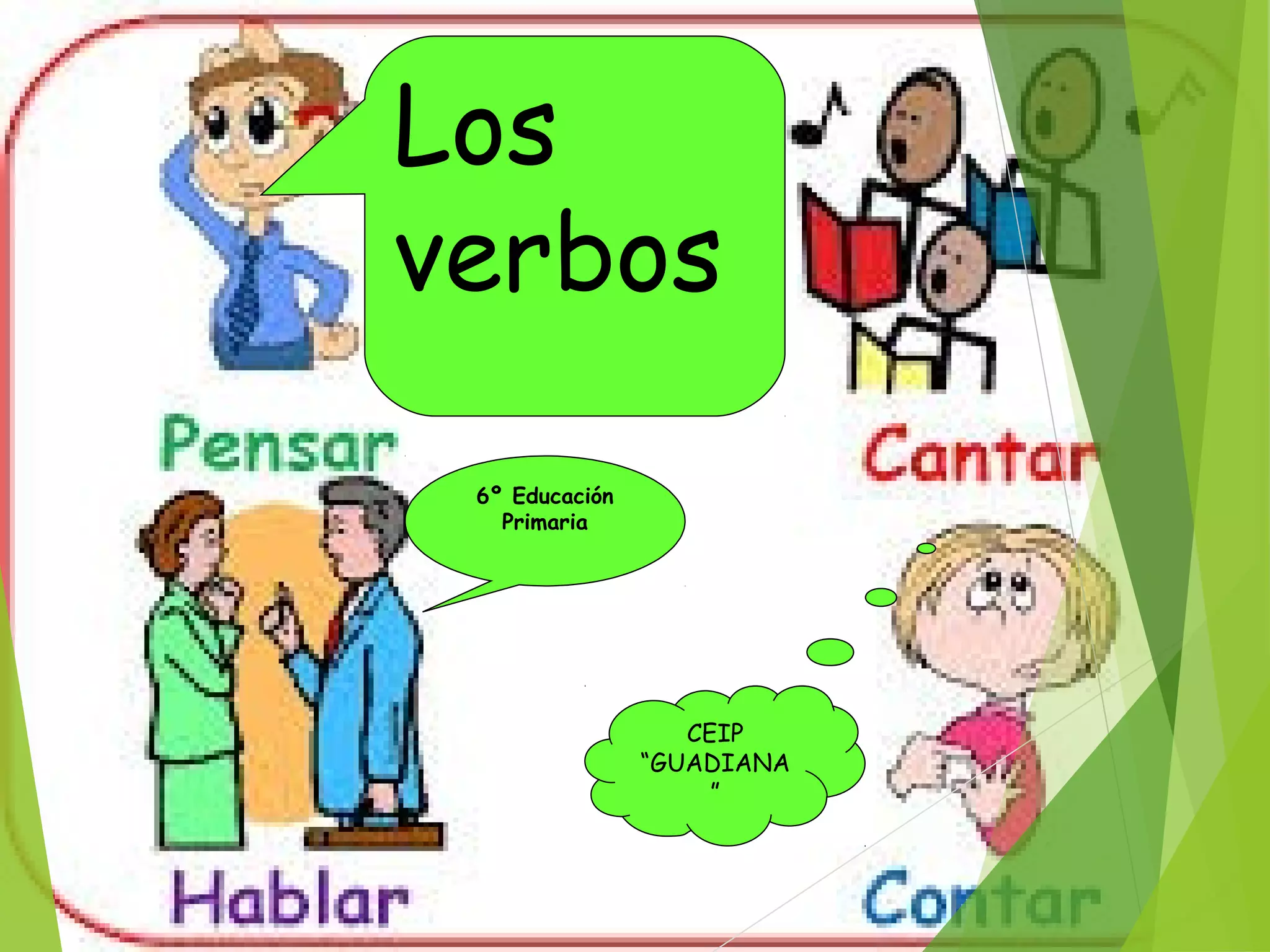 Presentación verbos | PPT