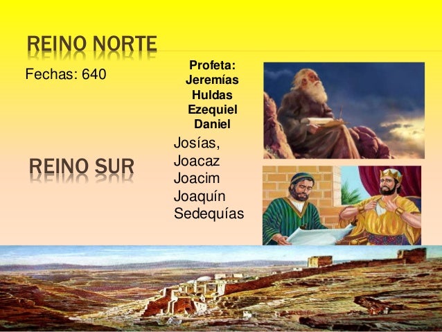 Esquema de reyes y profetas