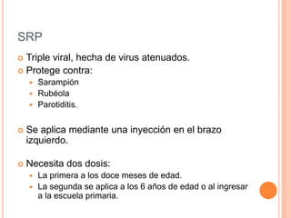 Esquema de vacunacion (nacimiento 5años) | PPTX