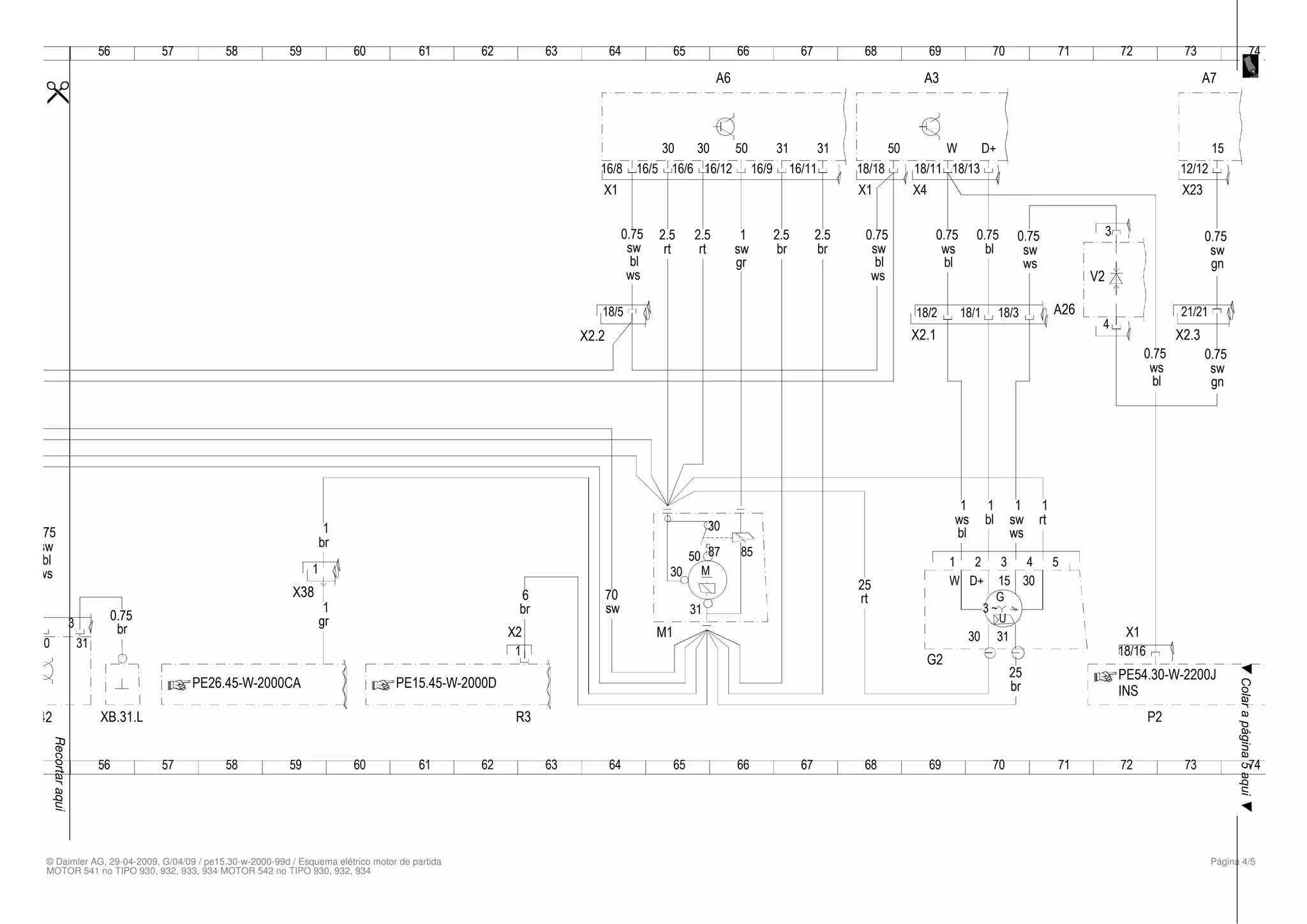 Esquema elétrico motor de partida retarder el | PPT