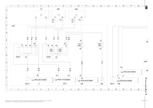 Esquema elétrico motor de partida retarder el | PPT