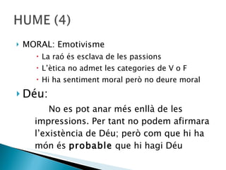 Esquema Empirisme | PPT