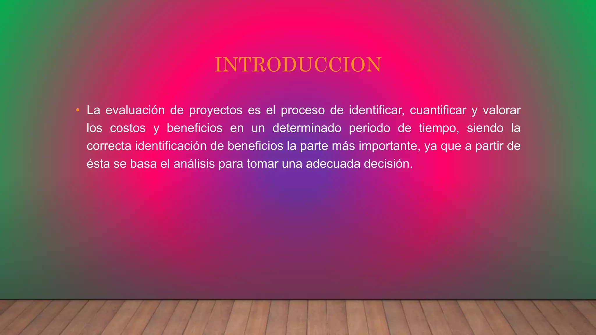 Esquema general de la evaluacion de proyectos.pptx | Business ...