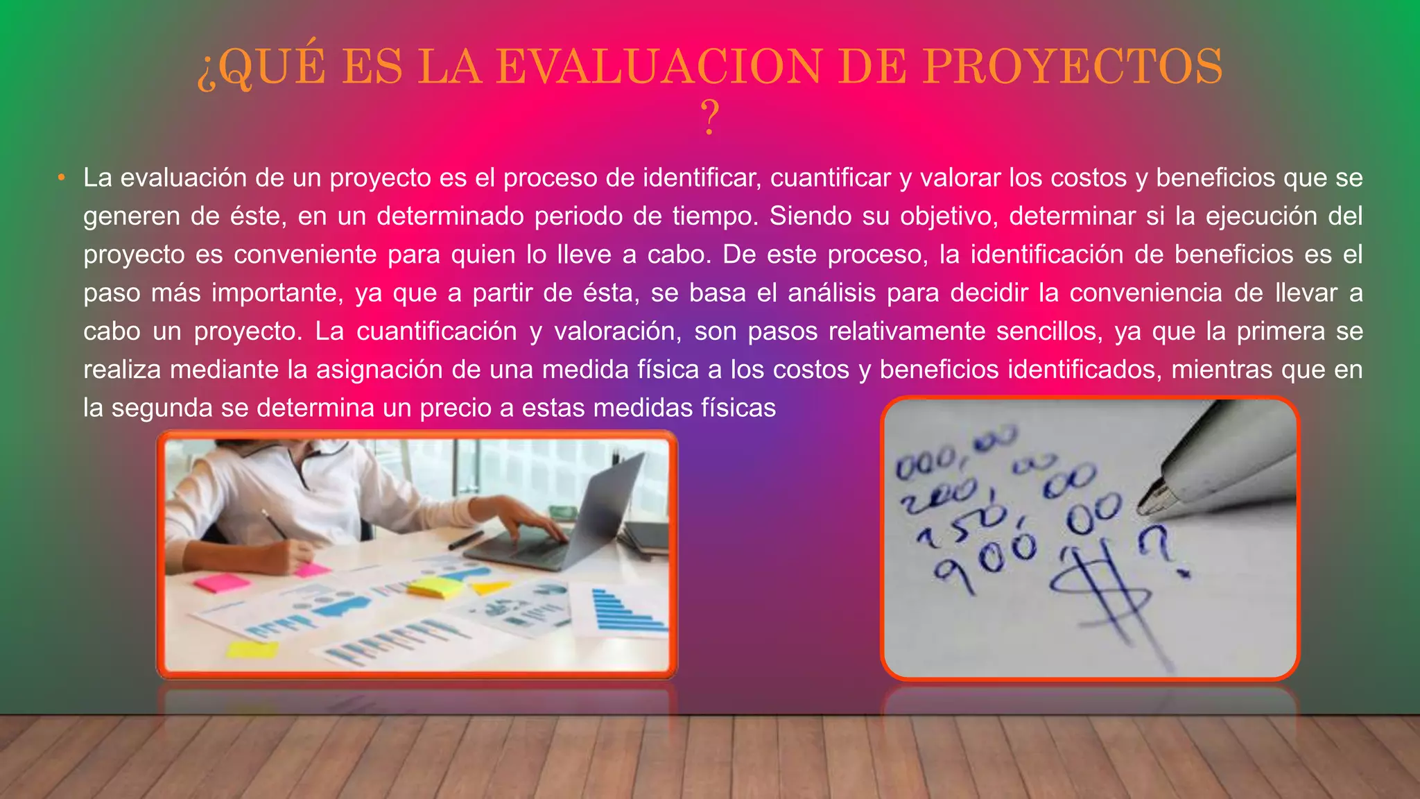 Esquema general de la evaluacion de proyectos.pptx | Business | Business and Finance