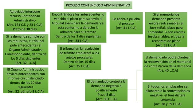 Esquema Proceso Contencioso Administrativo Copia Copia Pptx