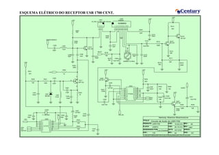 Esquema receptor century usr1700 cópia | PDF
