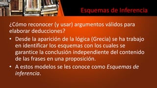 Esquemas de inferencias | PPTX