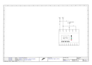 Esquemas Eléctricos Cuadro Servicios Auxiliares CH Boades | PDF