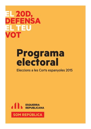 Programa Esquerra | PDF