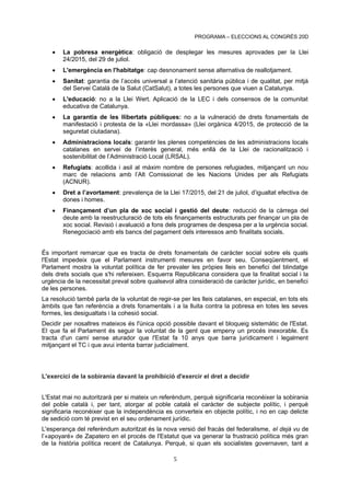 Programa Esquerra | PDF