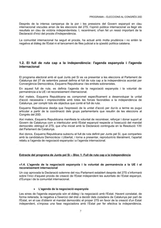 Programa Esquerra | PDF