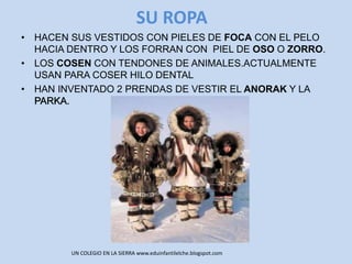 Esquimales o inuits | PPTX