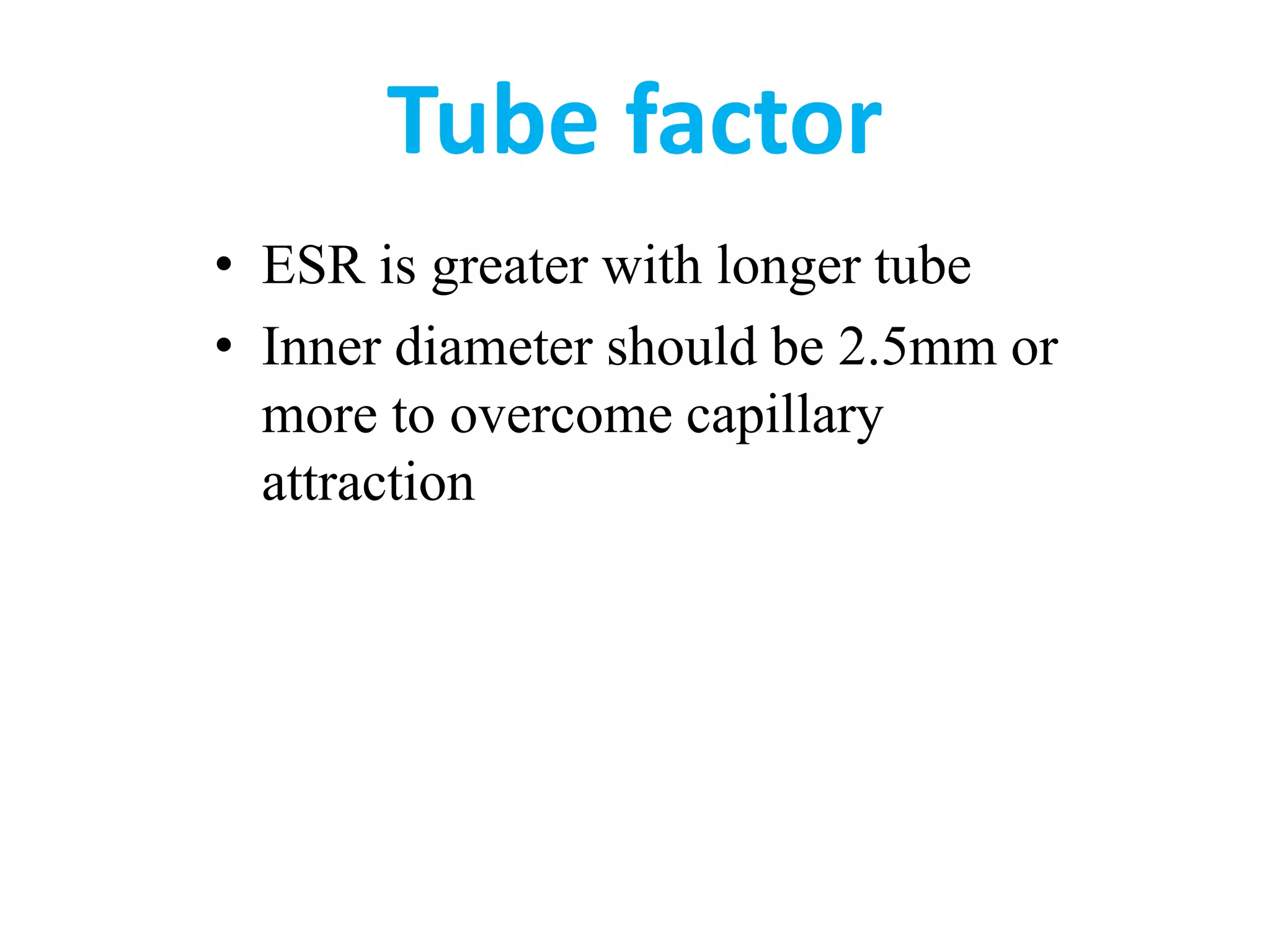 Erythrocyte Sedimentation Rate | PPTX