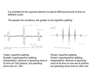 electron spin resonance spectroscopy ( EPR/ESR) | PPT