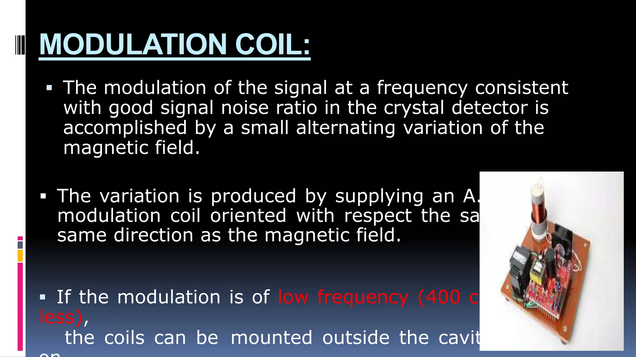 Electron spin resonance(ESR) spectroscopy | PPTX