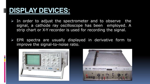 Electron spin resonance(ESR) spectroscopy | PPTX