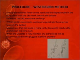 ESR.pptx | Blood Disorders | Diseases and Conditions