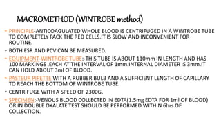 erythrocyte sedimentation rate(ESR) .pptx