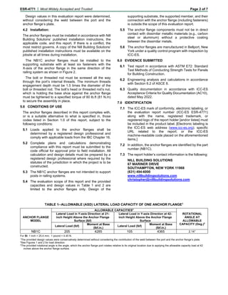 NB1C ANCHOR FLANGE | PDF