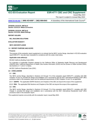 NB1C ANCHOR FLANGE | PDF